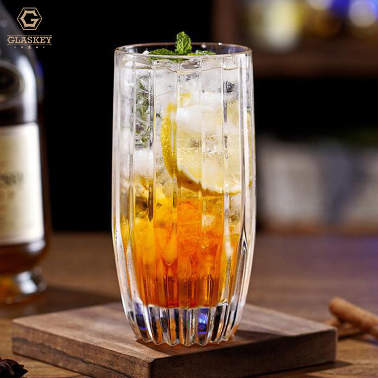 Argyle Engraving Crystal Glass Drinking Glasses Water Glasses Mojito G